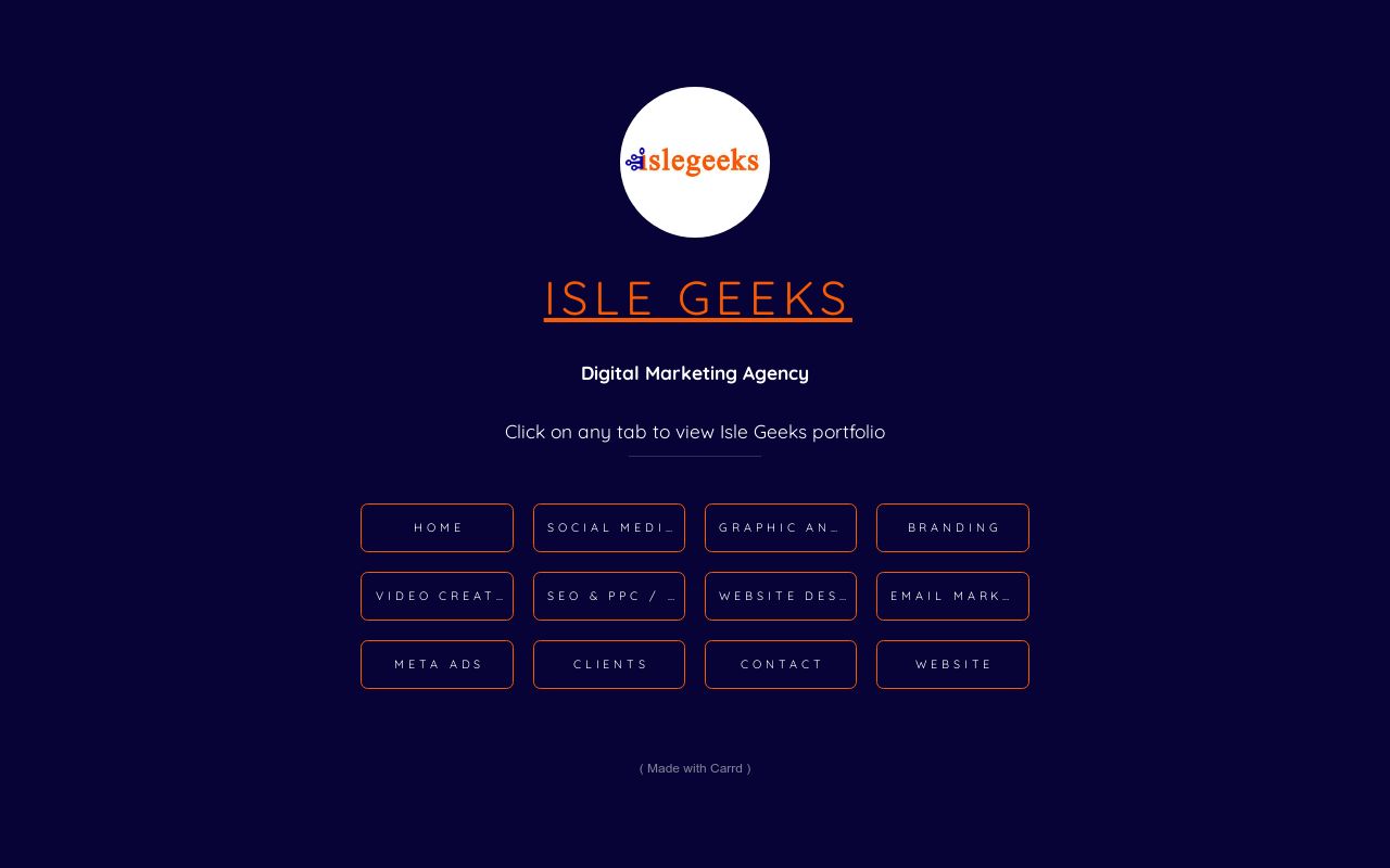 Isle Geeks Portfolio
